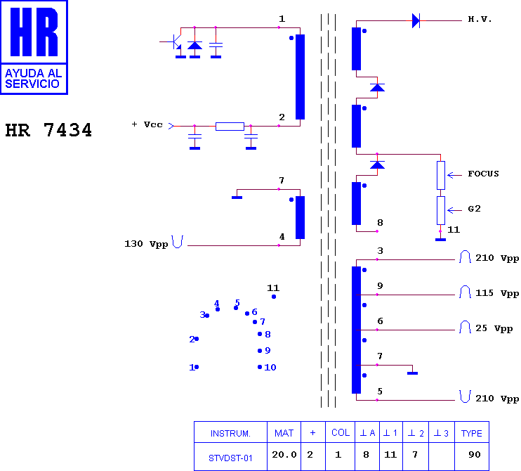 tv anitech m-51-h/dk - Componente electronice, documentatie si scheme ...